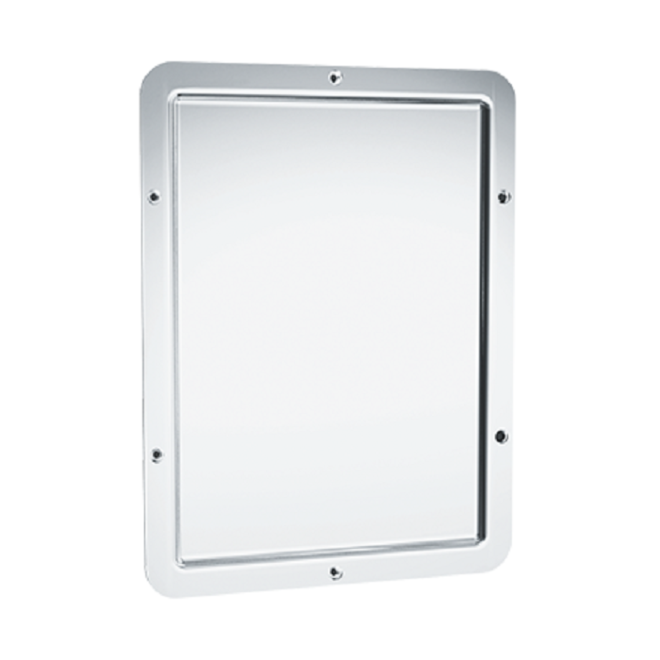 Security Mirror SS, Single, #8, 12x16 Front Mount, ASI