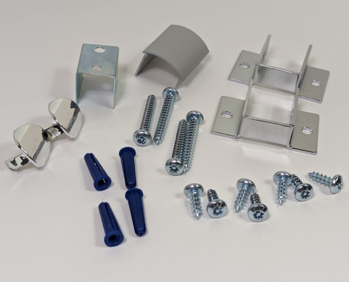 Headrail Return Kit Metal Stalls Hadrian