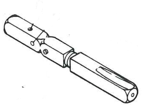 Yale 1178L Mortise Lock Spindle