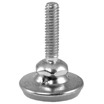 1/4-20 Swivel Furniture Glide Nylon Base