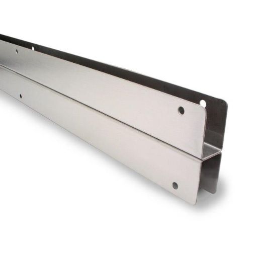 Partition SS Continuous "H" Bracket