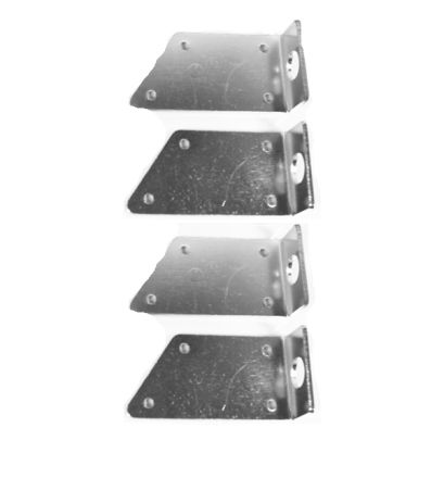Partition Doors with Integral Hinges